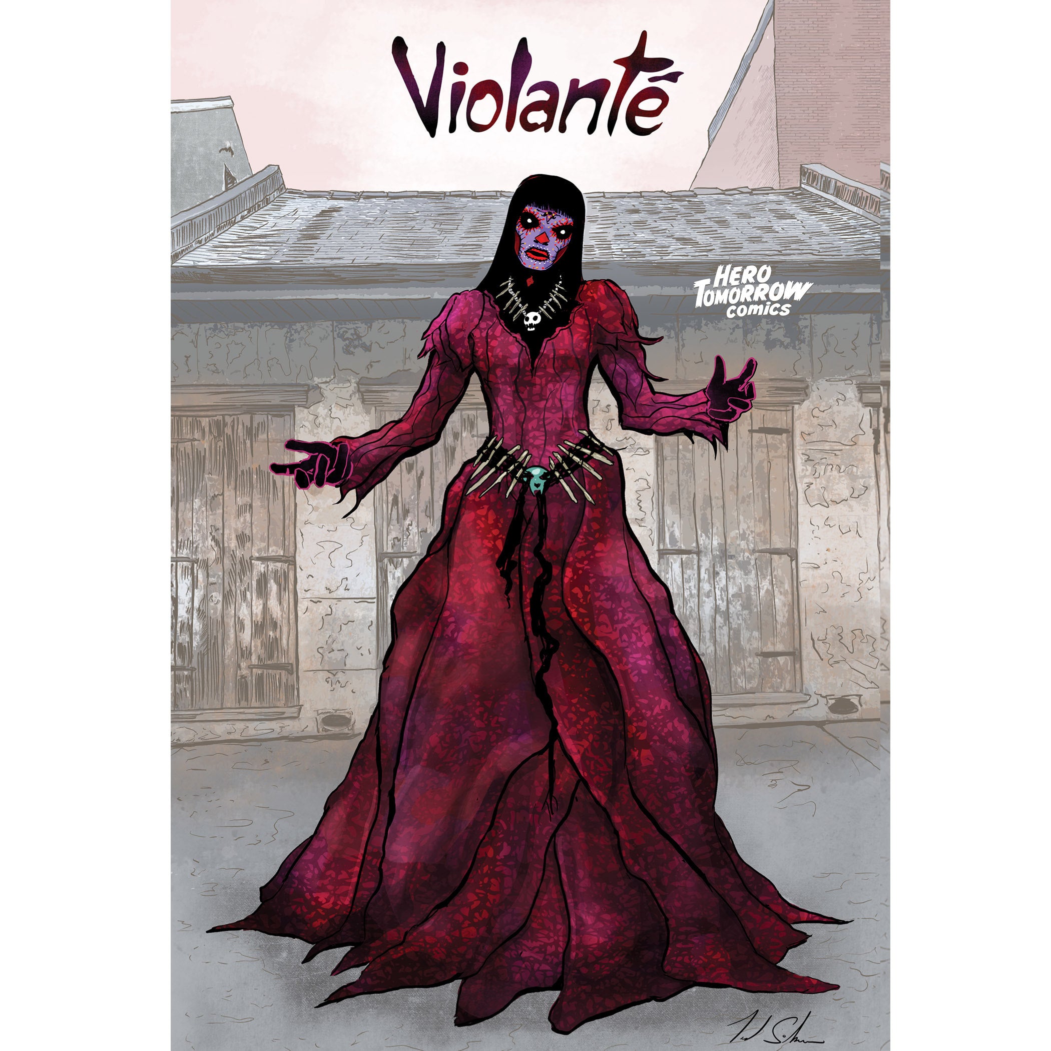 Violante The Undead 13X19" Print 2023 San Diego Comic Con Exclusive ...